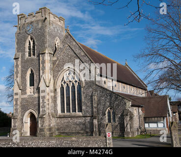 Holy Rood Church, Stubbington, Hampshire, England, UK Stock Photo - Alamy