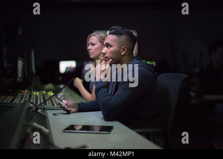 A TV studio Stock Photo - Alamy