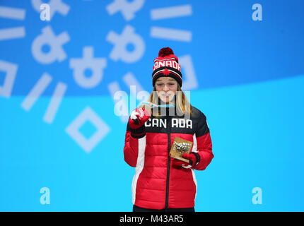 Kim Boutin from Canada during the Winter Olympic Games, Milano Cortina ...