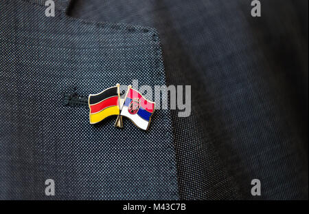 German embassy in Belgrade, Serbia, March 14, 2018 | usage worldwide ...