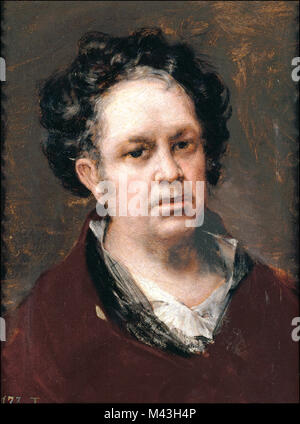 Francisco Goya: Self-Portrait, 1815 Stock Photo - Alamy