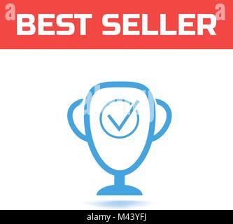 Cup award icon. Simple illustration of cup award vector icon for any ...