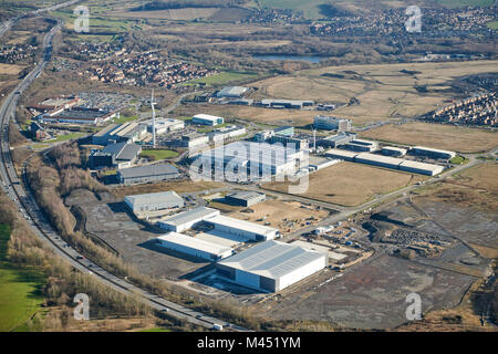aerial view of Advanced Manufacturing Park, Catcliffe, Rotherham ...