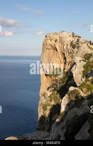 Tourists visiting Cap Formentor, Mallorca Spain Stock Photo - Alamy