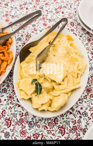 Homemade pasta Siena Tuscany Italy Stock Photo - Alamy