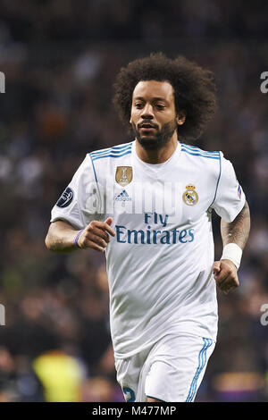 Madrid, Spain. 14th February, 2018. Cristiano Ronaldo of Real Madrid ...