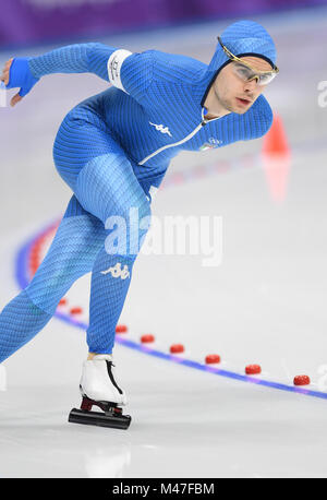 Gangneung, South Korea. 15th Feb, 2018. Moritz Geisreiter from Germany ...