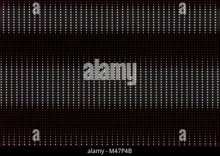 RGB LED screen panel texture. Close-up of a pixel LED screen with bokeh ...