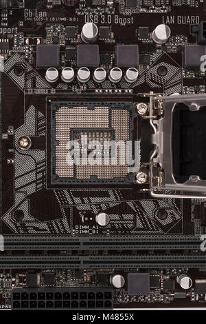 audio chip on the motherboard of computer Stock Photo - Alamy