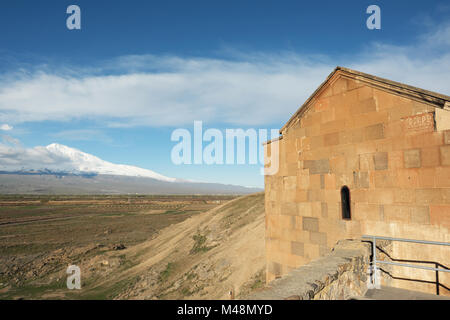 Ancient monastery in front of mountain Stock Photo - Alamy