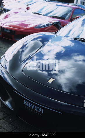 Maranello Ferrari showroom in Egham Surrey October 2007 Stock Photo - Alamy