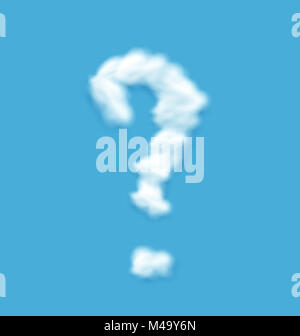 Question mark illustration word cloud concept Stock Photo - Alamy
