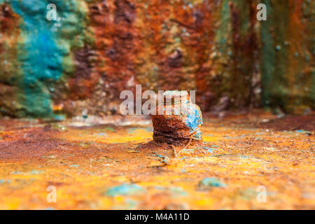 Rusted metal nut for bolt Stock Photo - Alamy