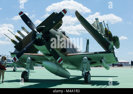 Dayton, Ohio, USA - June 25, 2017 The Vectren Dayton Air Show ...