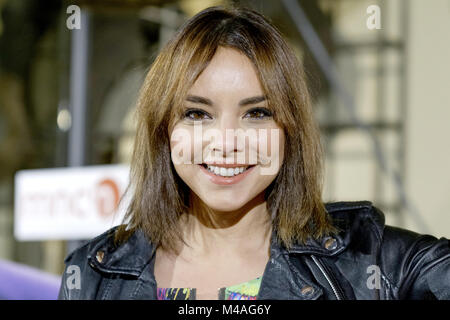 Chenoa poses during the presentation of the animated feature film ...