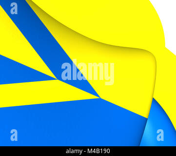 Flag of Wehl, Netherlands. Close Up Stock Photo - Alamy