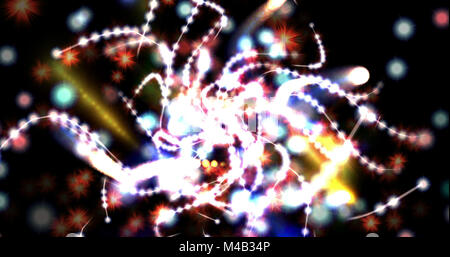 Computer generated image of mystic lights and shapes Stock Photo - Alamy