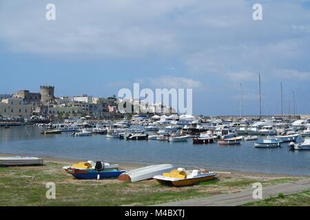 Ischia. Port in Forio Stock Photo - Alamy