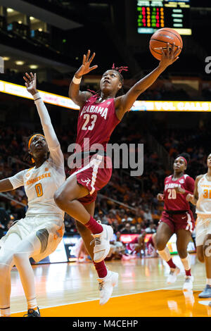 February 15, 2018: Shaquera Wade #23 of the Alabama Crimson Tide ...