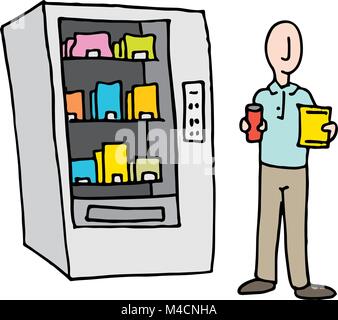 Vending machine clipart, illustration vector Stock Vector Image & Art - Alamy