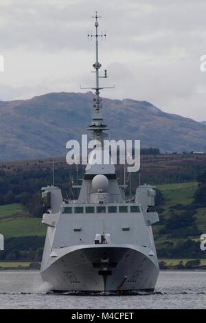 FS Provence (D652), an Aquitaine-class frigate/destroyer operated by ...