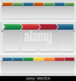 An image of a Heat Map Arrow Chart Stock Vector Image & Art - Alamy