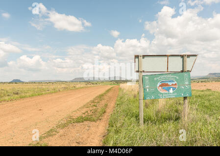 EXCELSIOR, SOUTH AFRICA, FEBRUARY 9, 2018: A street scene, with the ...