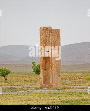 Ruins of the Ancient Persian city of Pasargad, Iran. UNESCO World ...