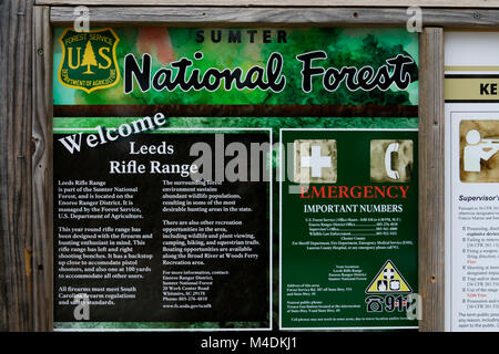 Leeds Rifle Range near Chester, SC Stock Photo - Alamy