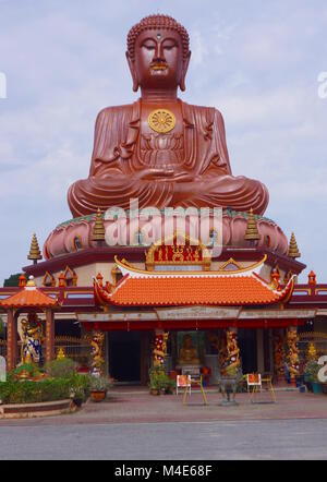 Giant Sitting Buddha,Wat Machimmaram,Tumpat,Malaysia Stock Photo - Alamy