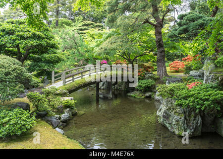 Japan, Kyoto, Imperial Palace, Gonaitei Garden Stock Photo - Alamy