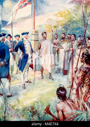 'Cook Told The Maoris That He Had Come To Set A Mark Upon Their Islands ...