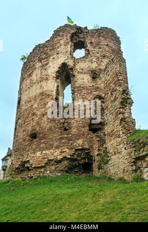 Buchach castle ruins, Ukraine Stock Photo - Alamy