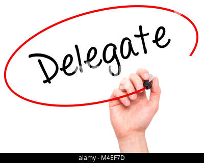 Man Hand writing Approach with black marker on visual screen. Isolated ...