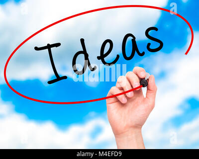 Man Hand writing Proposal with black marker on visual screen. Isolated ...