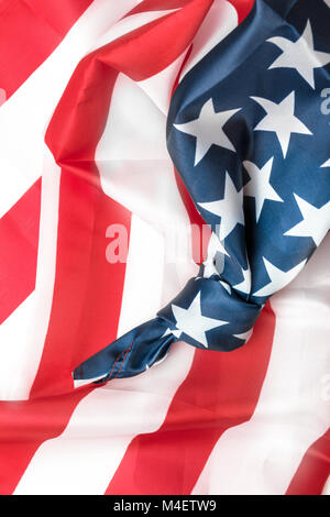American flag with knot Stock Photo - Alamy