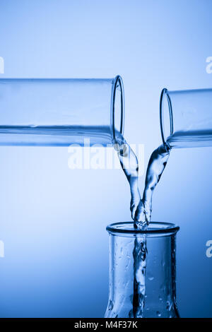 mixing the liquids Stock Photo - Alamy