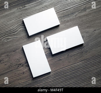 Piles of business cards Stock Photo - Alamy