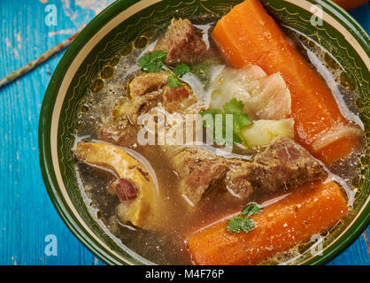 East African cuisine - Hilb - somali lamb stew, Traditional assorted ...