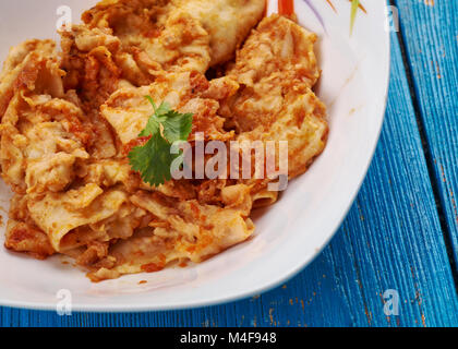 Chechebsa - Berbere Kibe Breakfast, Ethiopian Food Stock Photo - Alamy
