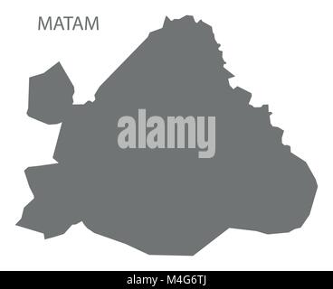 Map of Matam, a province of Senegal Stock Vector Image & Art - Alamy