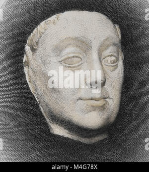 John II of Castile (1405-1454). King of Castile and Leon from 1406-1454 ...