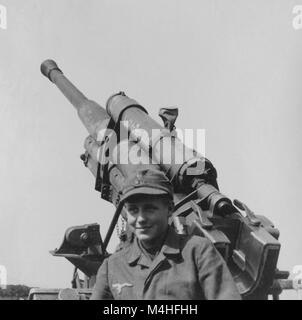 Young German Soldier, 1944 - Soldier of German Luftwaffe Hans-Georg ...