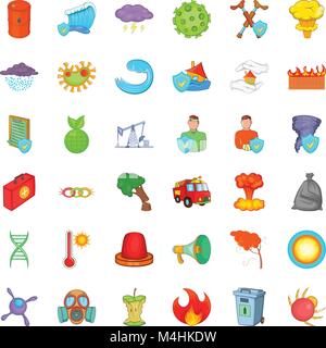 Backwater icons set, cartoon style Stock Vector Image & Art - Alamy