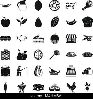 Livelihood icons set, simple style Stock Vector Image & Art - Alamy