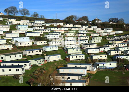 Beer Head Caravan Park in Devon, England Stock Photo: 54686929 - Alamy
