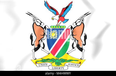Coat of arms of the Republic of Namibia Stock Photo - Alamy