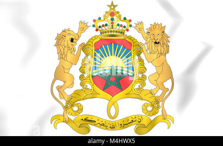 Coat of arms of Morocco Stock Photo - Alamy