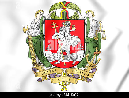 Coat of arms of the Lithuanian capital city Vilnius Stock Photo - Alamy