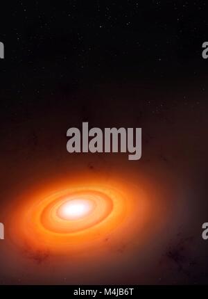 Solar system: orbits of planets around the sun Stock Photo - Alamy